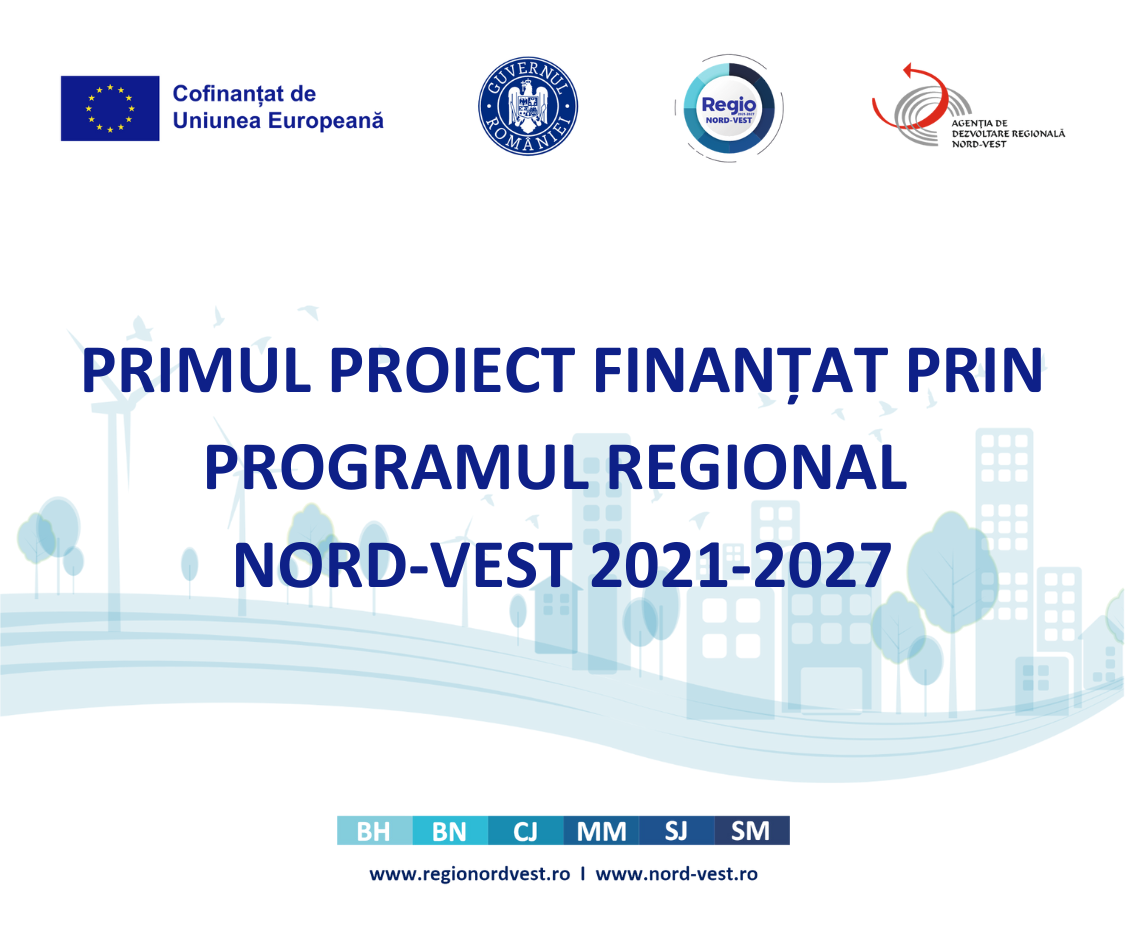 Primul proiect finanțat prin Programul Regional Nord-Vest 2021-2027 ...